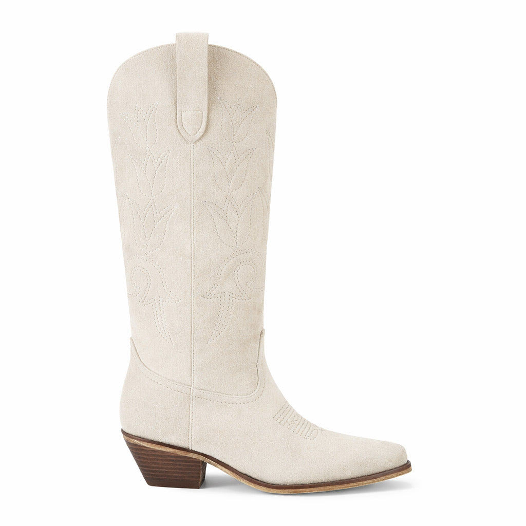 The Emmylou in Bone – Marfa Boots